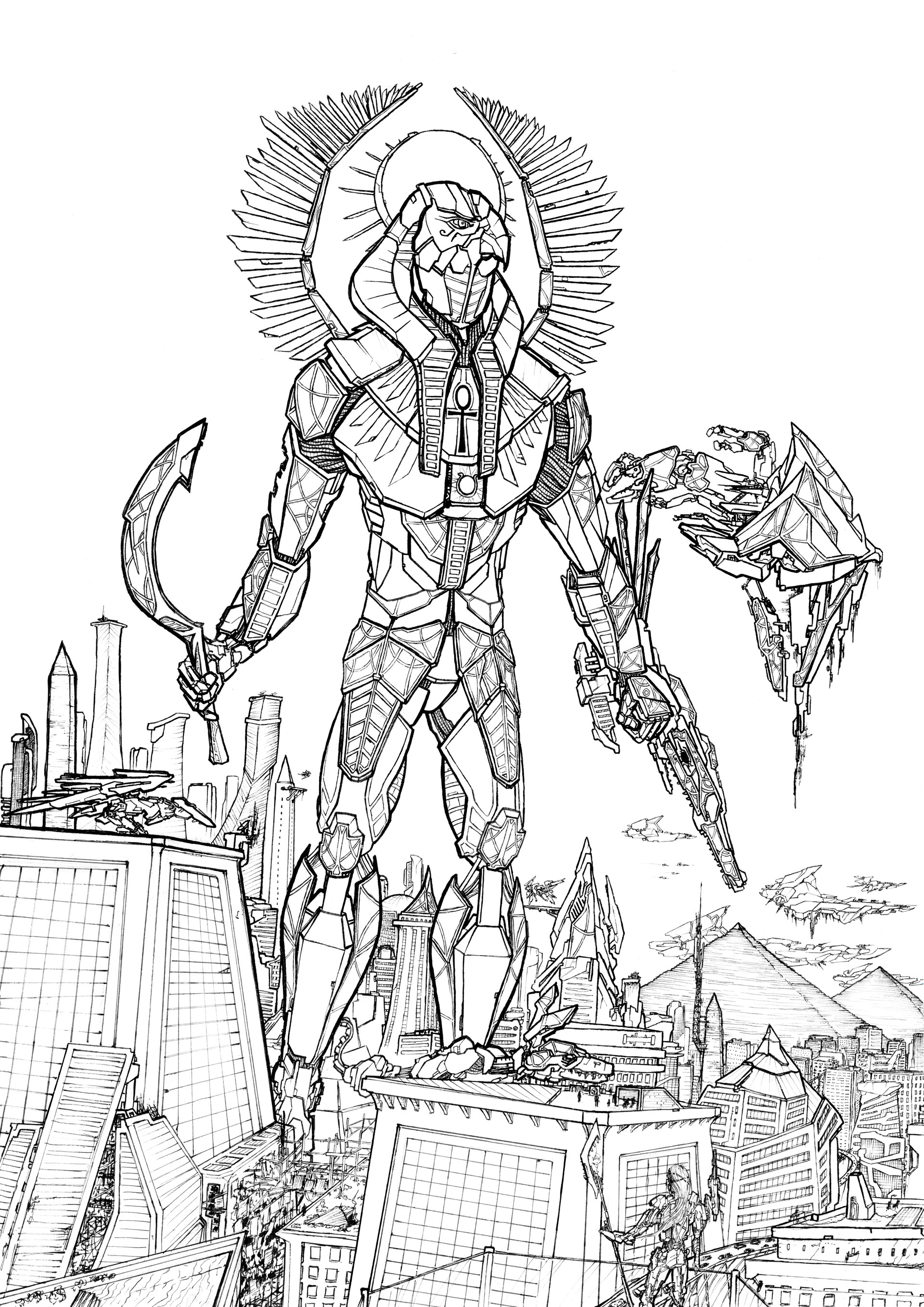 Philip Jones - Egyptian Mech