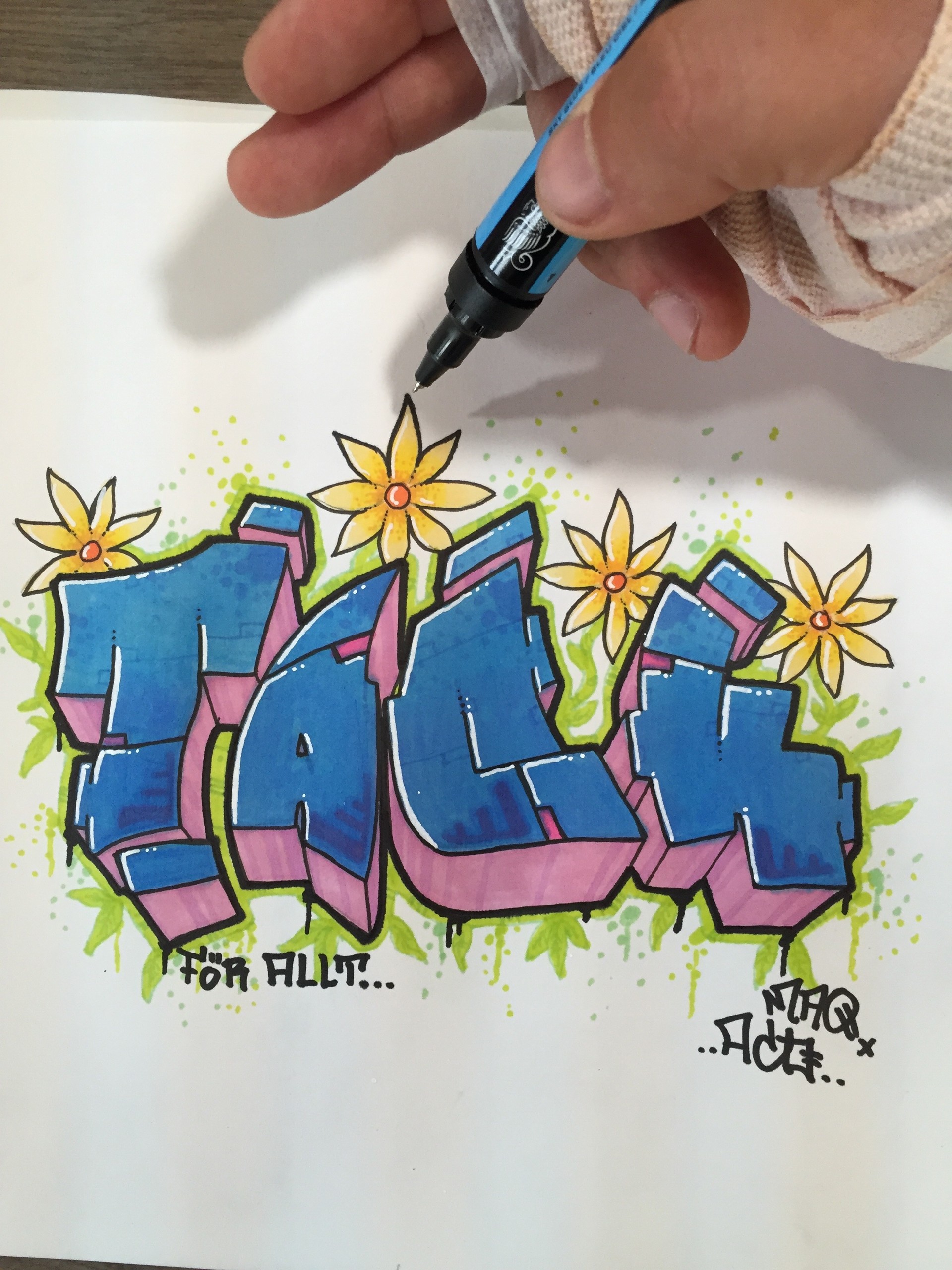 The Name Kate In Graffiti