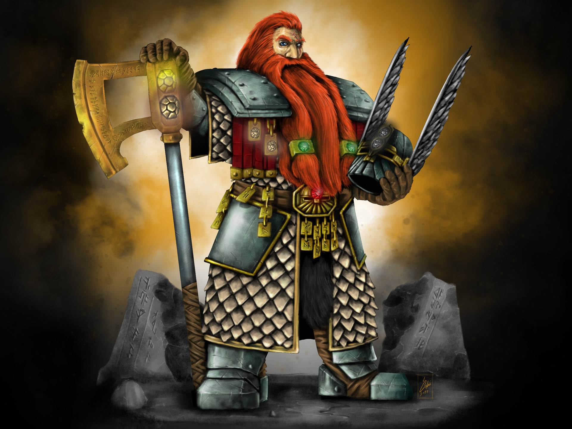 Dwarven Warrior