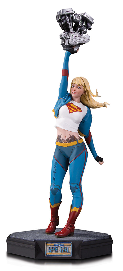 James Marsano - DC collectibles - DC Gotham City garage : Supergirl