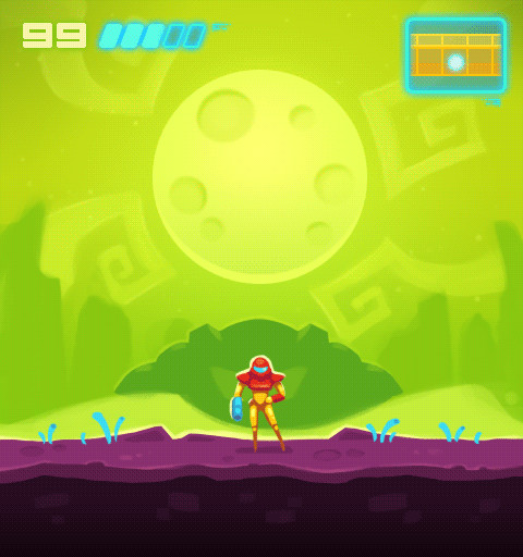 ArtStation - Metroid Animation