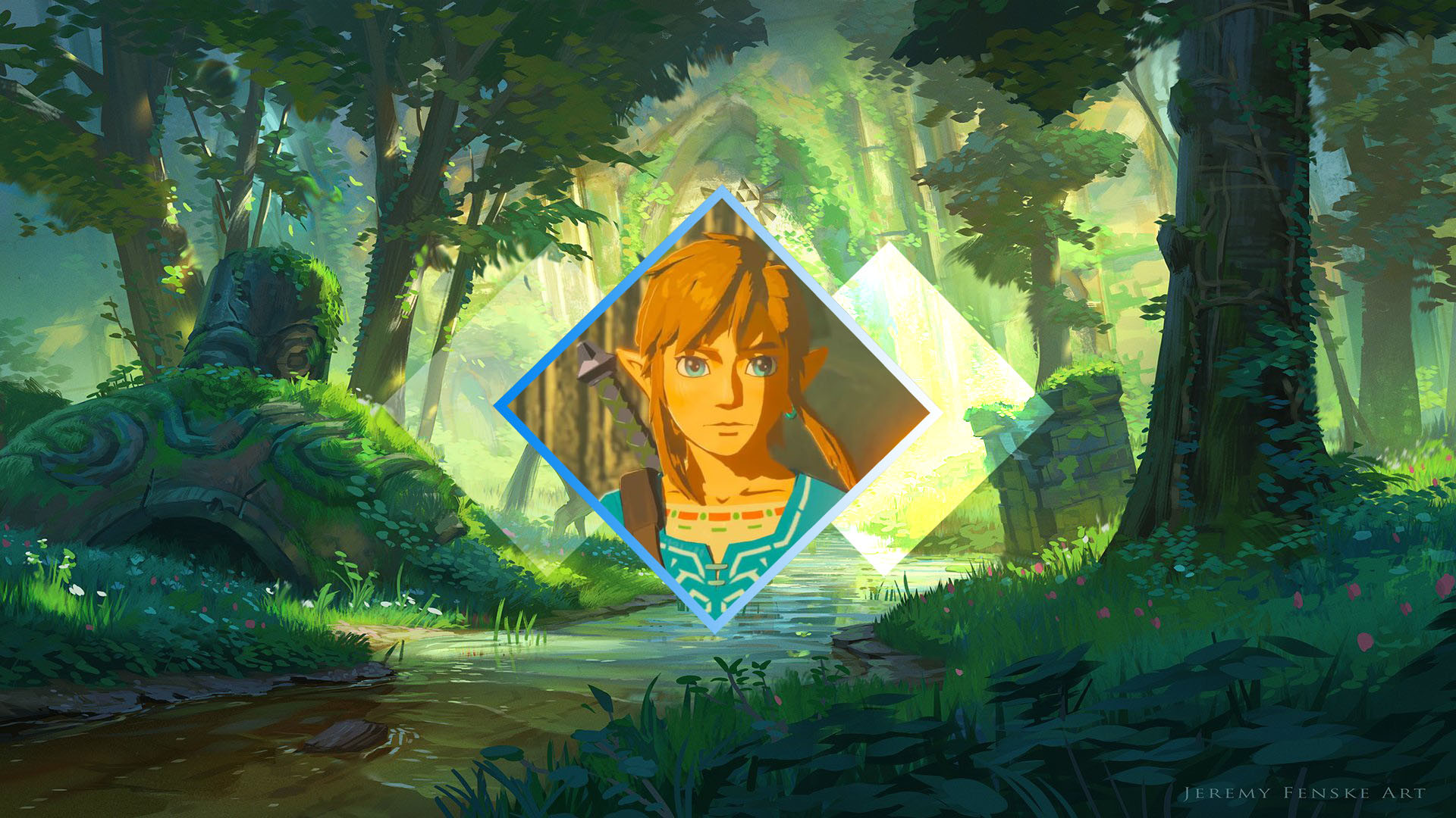 ArtStation - Zelda Breath of the Wild Overlay