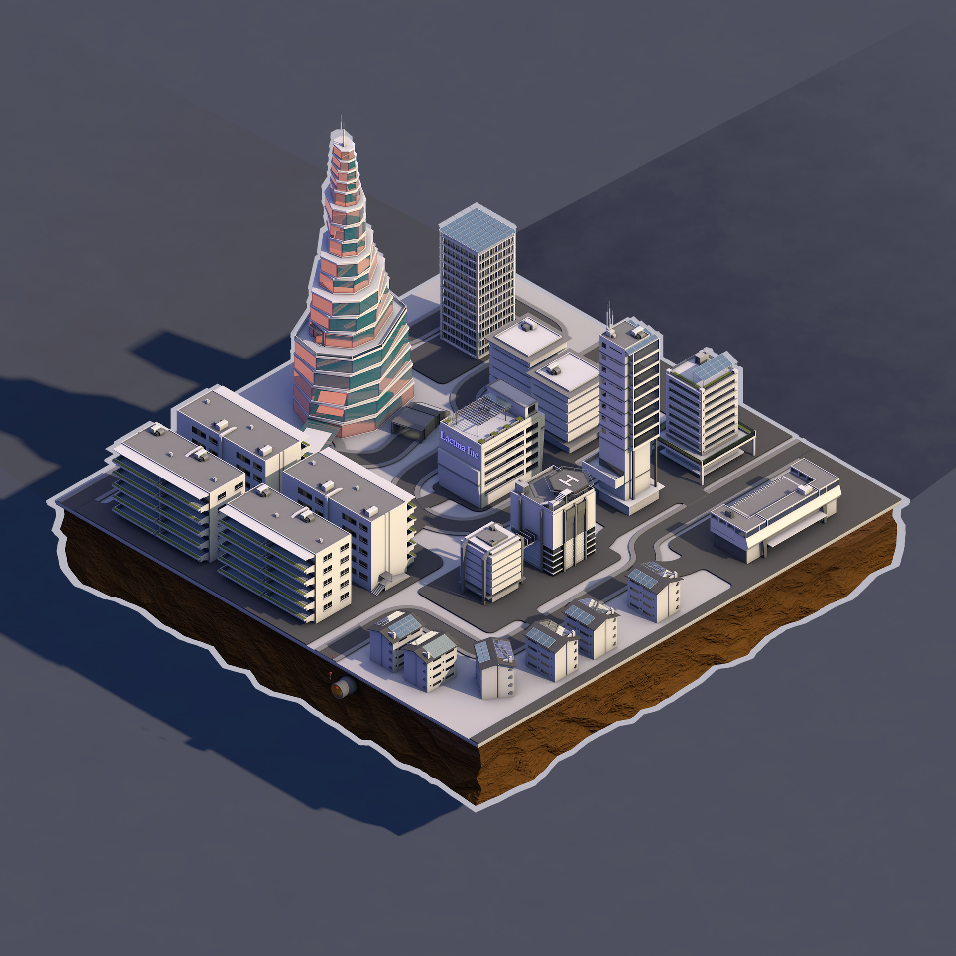 ArtStation - Floating City