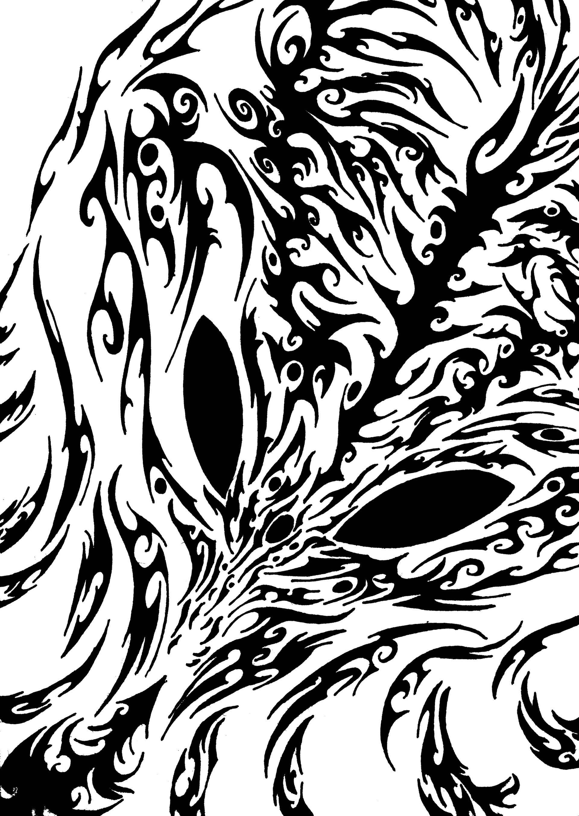 ArtStation - Evil face