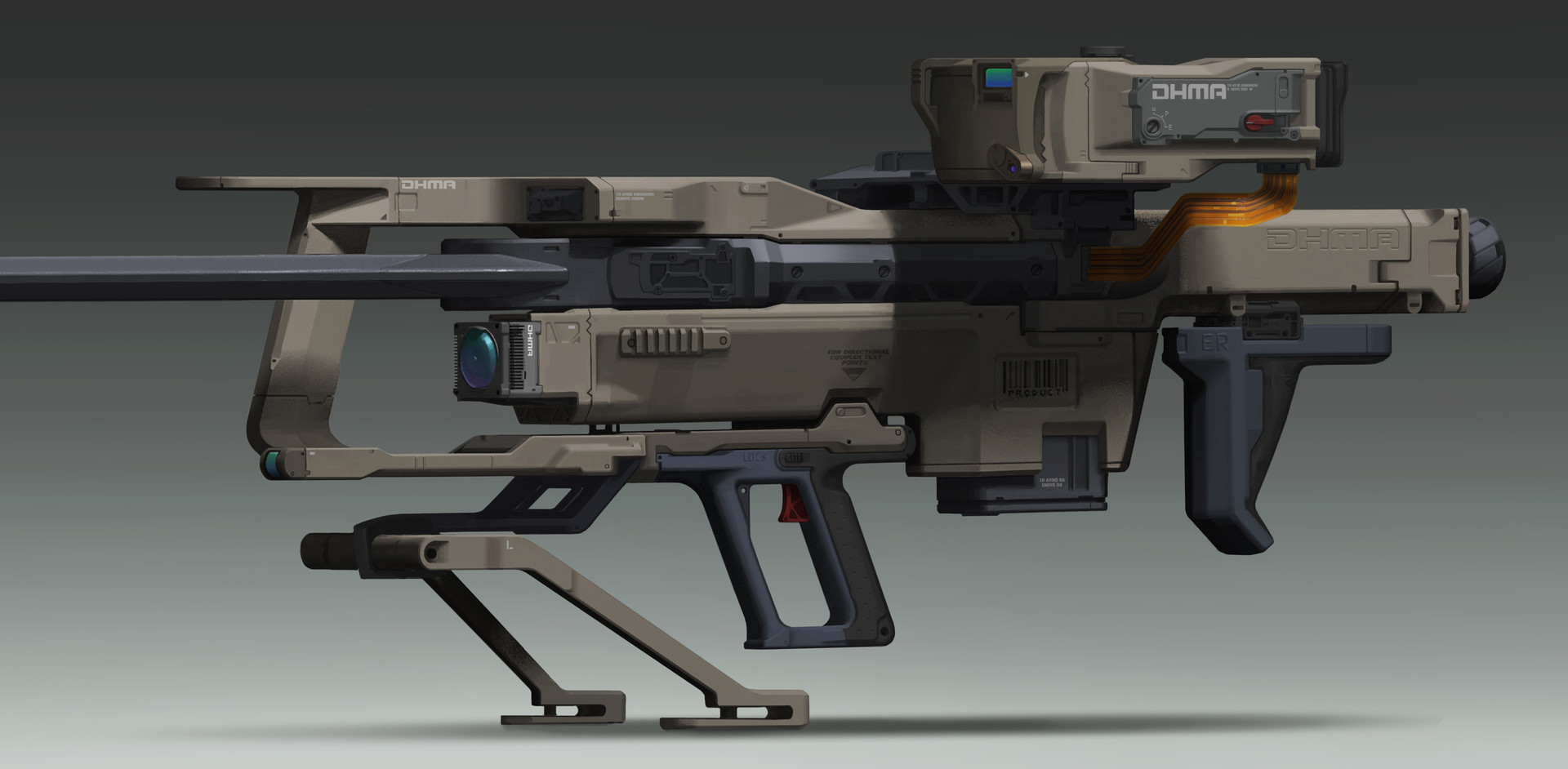 ArtStation - Anti-Tank sniper rifle