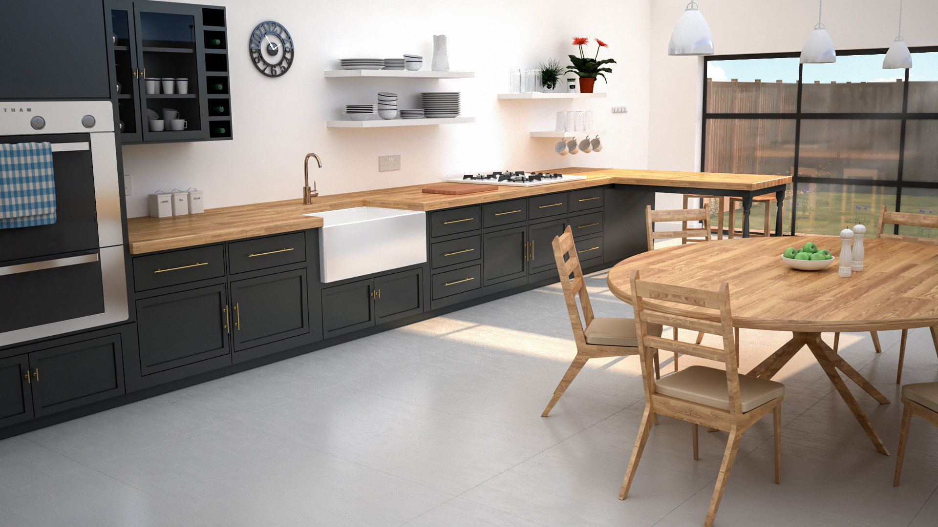 ArtStation - Kitchen Design, Anthony Lewis