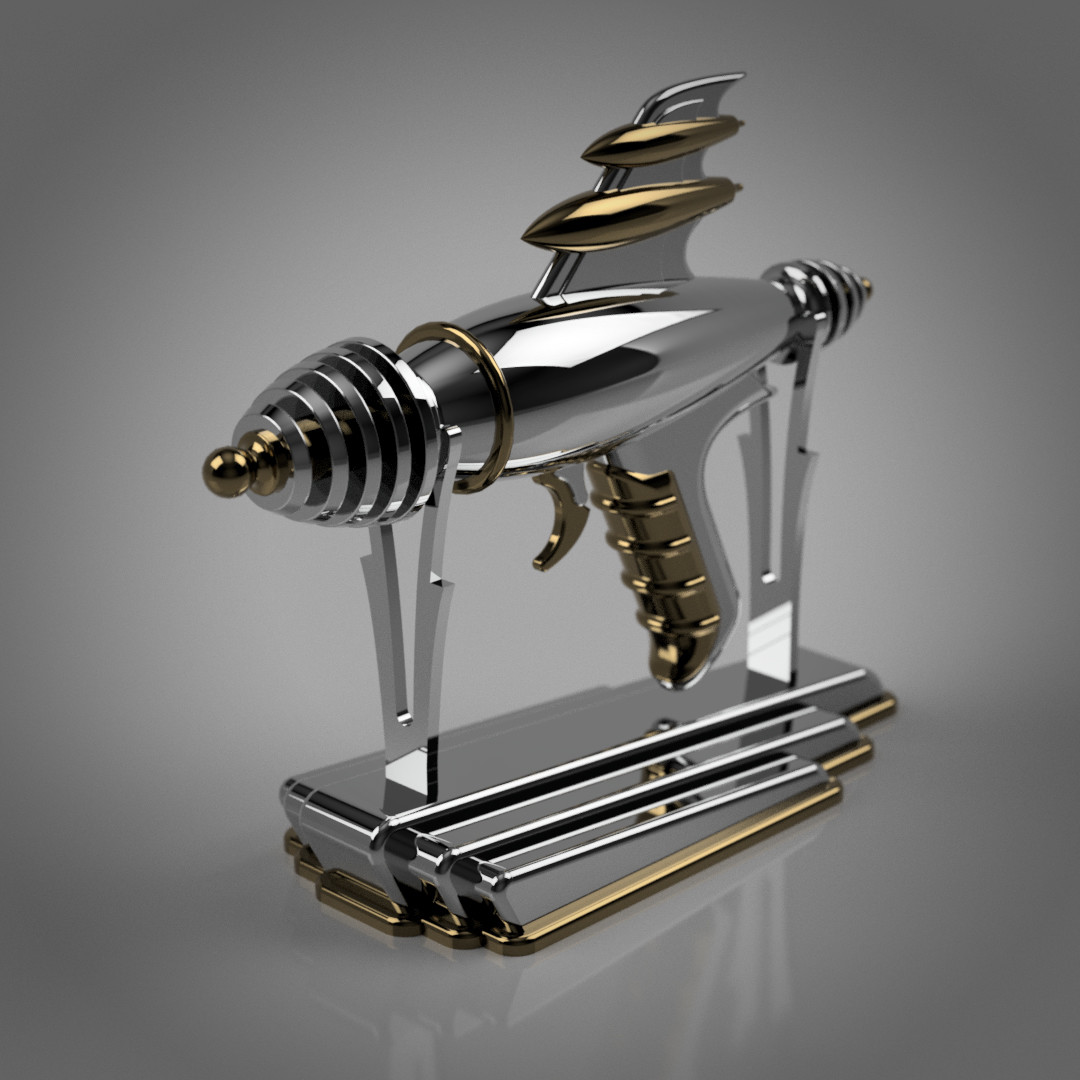 ArtStation - Atomic Age Ray Gun