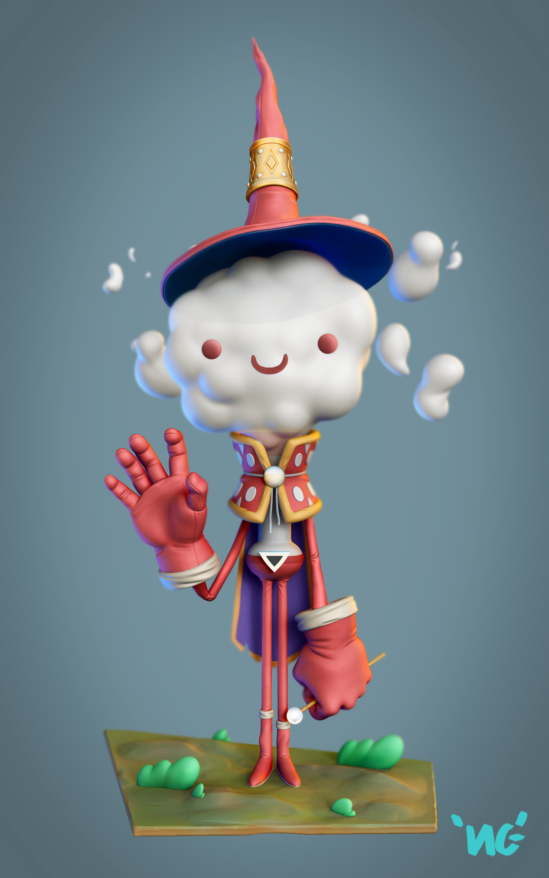 Cloud Mage by Nicolas Guillet : r/ImaginaryWizards