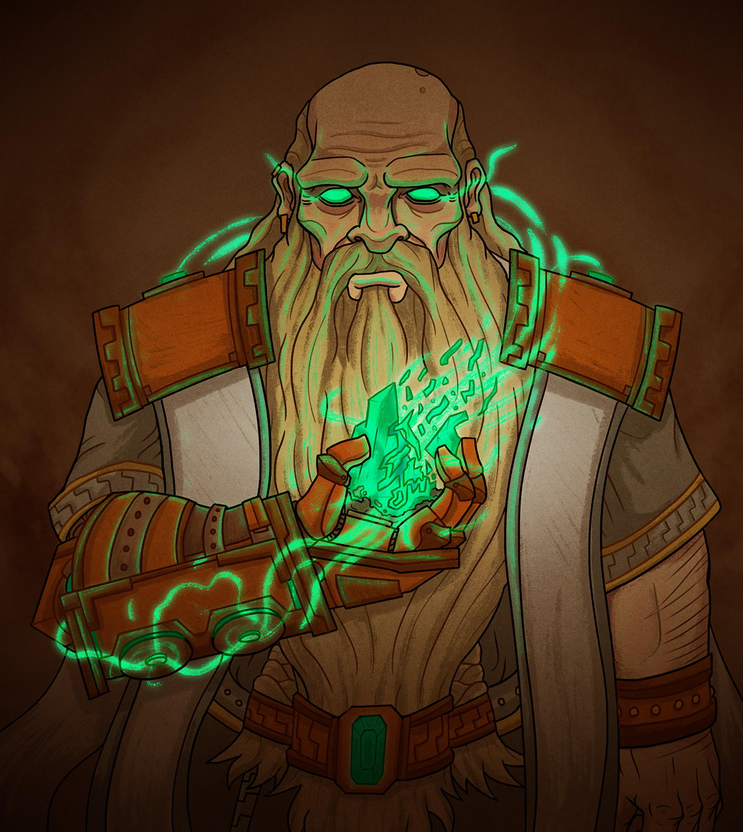 ArtStation - Dwarven Mage