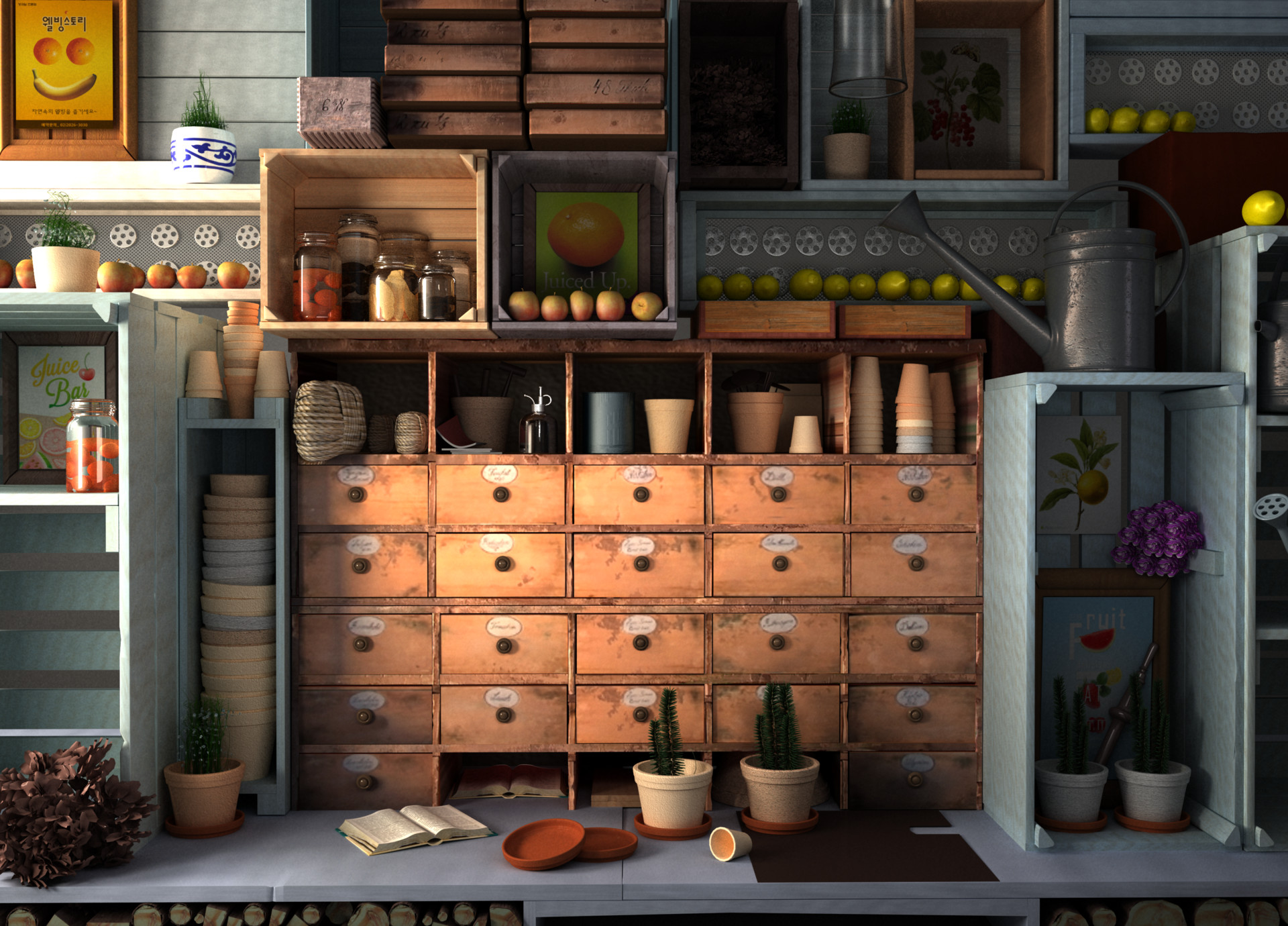 ArtStation - modeling, texture ,lighting, rendering