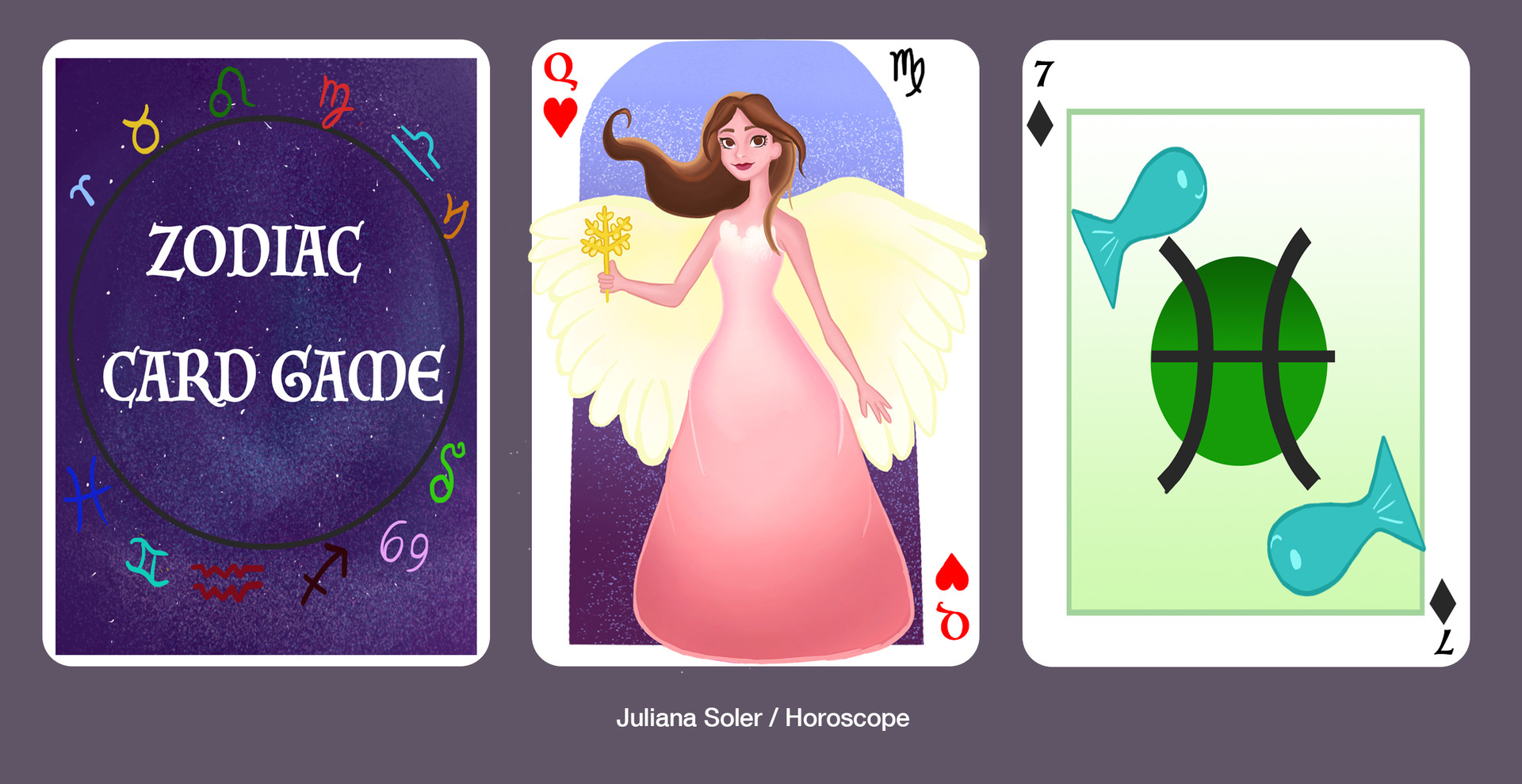 ArtStation - Zodiac Playing cards