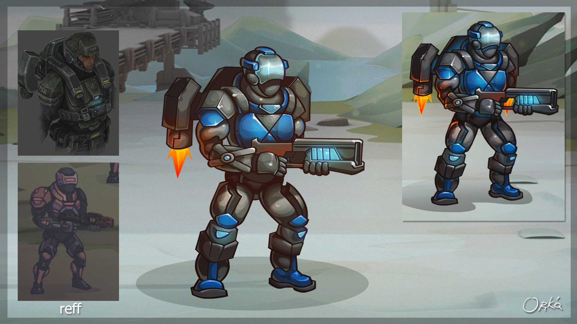 ArtStation - Game concept - flyer