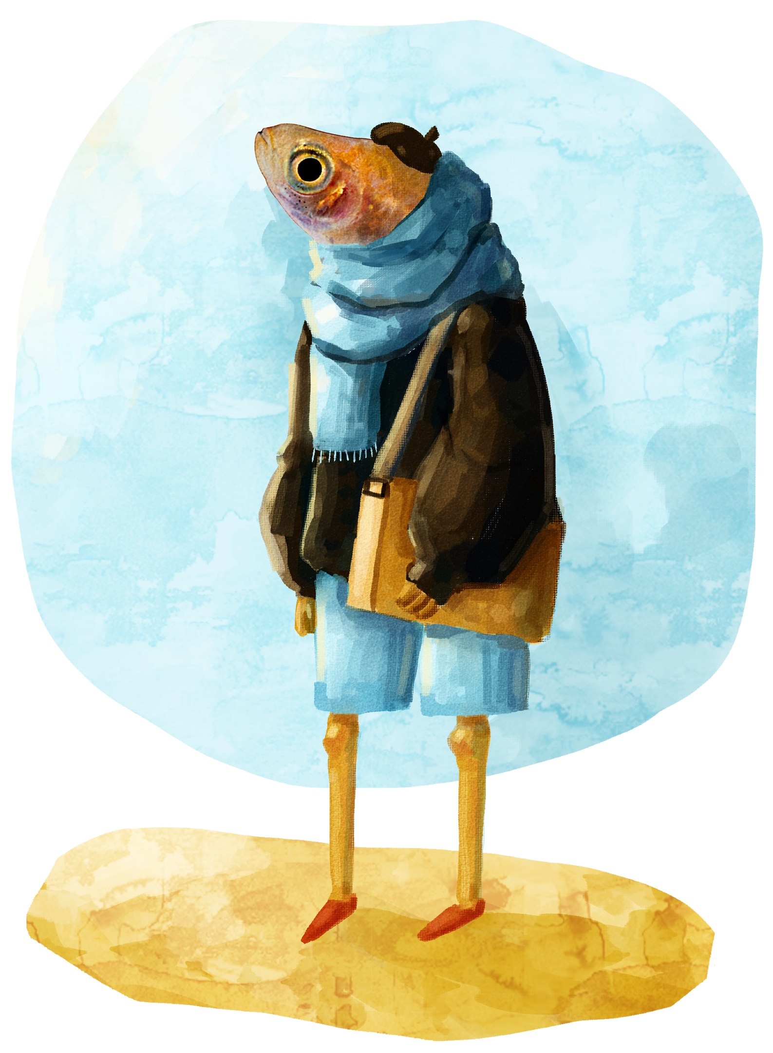 ArtStation - the fish who made some art