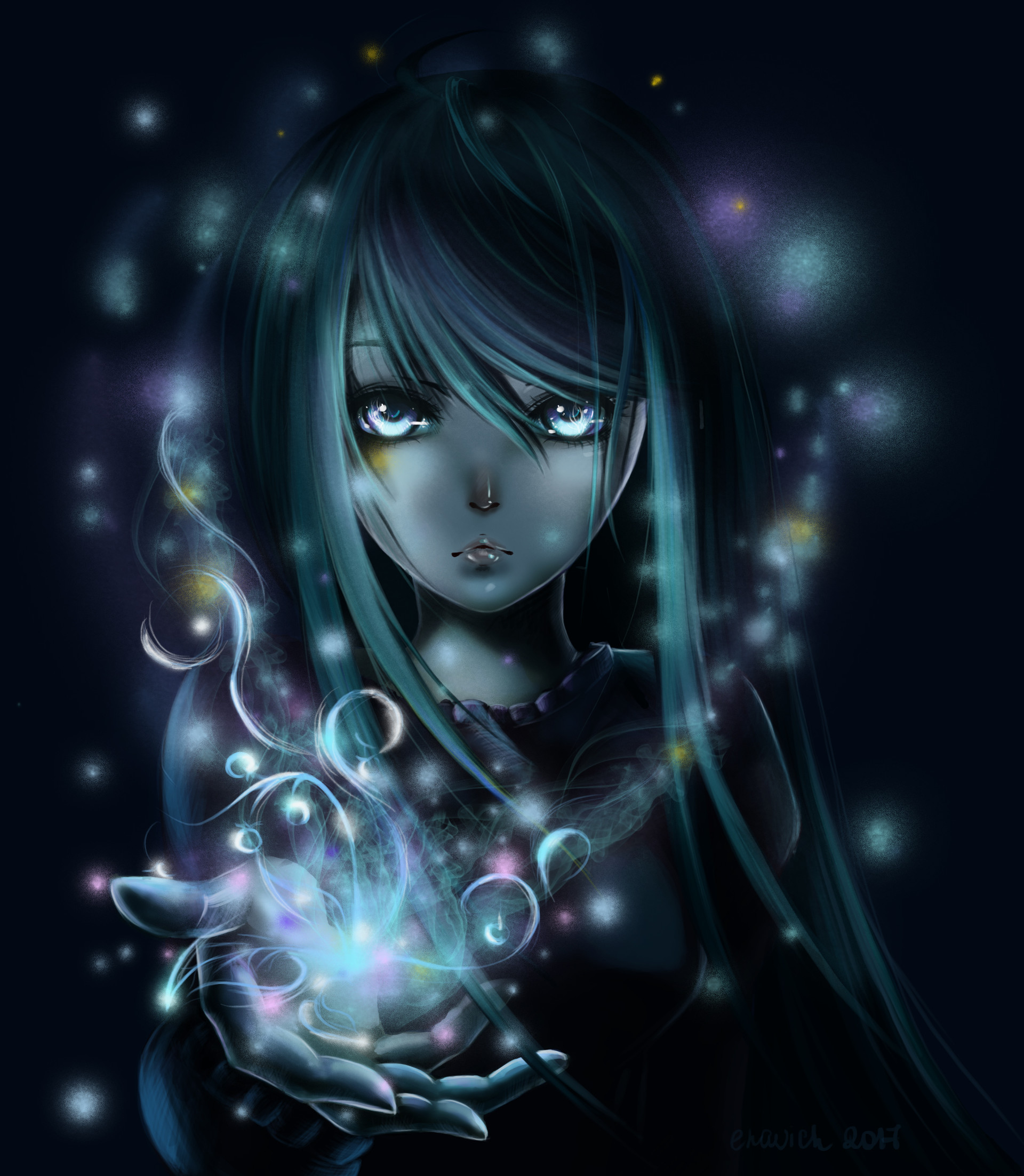 Artstation Magic Girl