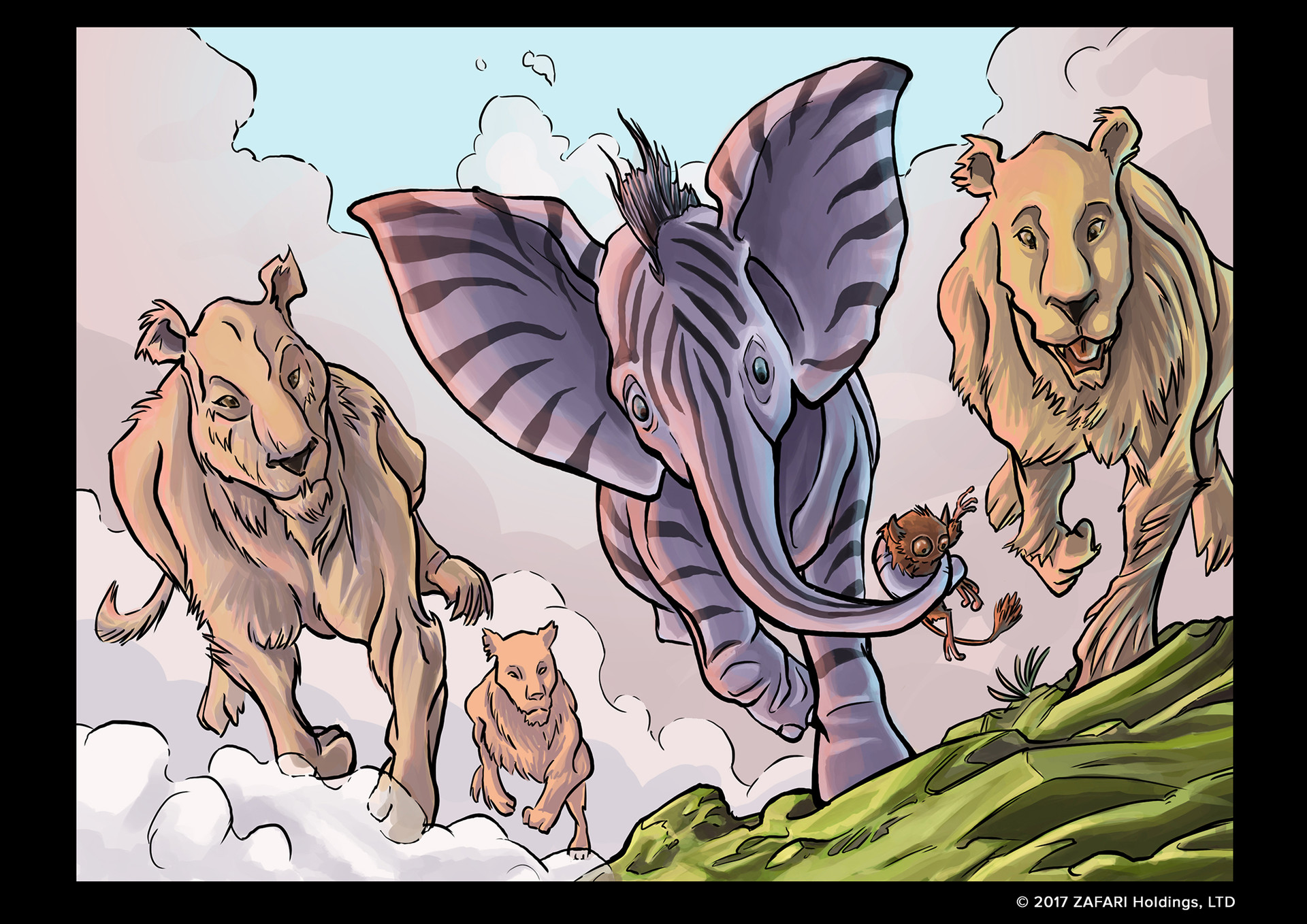 Jeffrey Yu - Zafari Illustrations