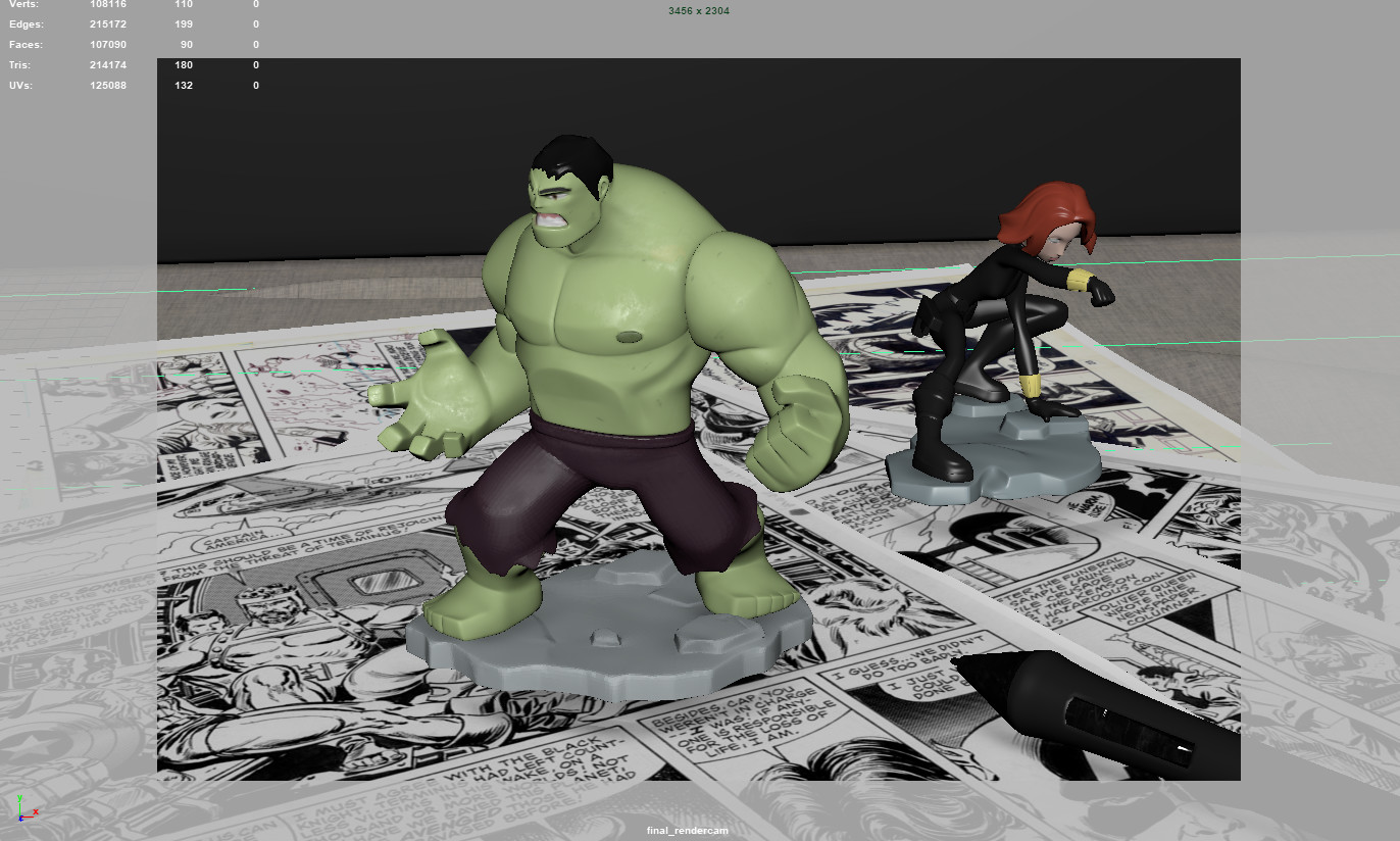 Jordan M - Disney infinity render