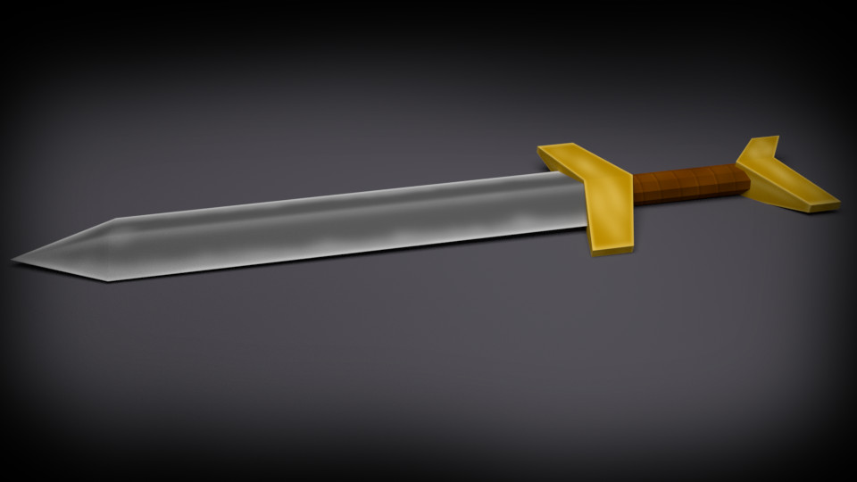 ArtStation - Simple Medieval Sword