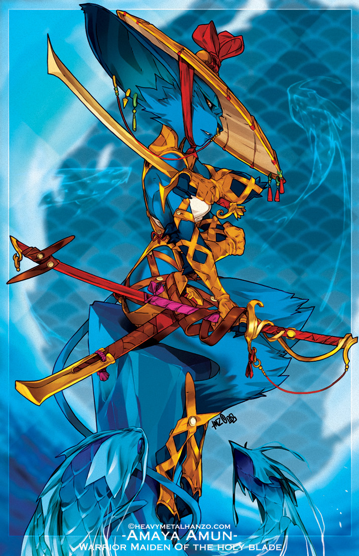 ArtStation - Original Character Design"Amaya Amun"