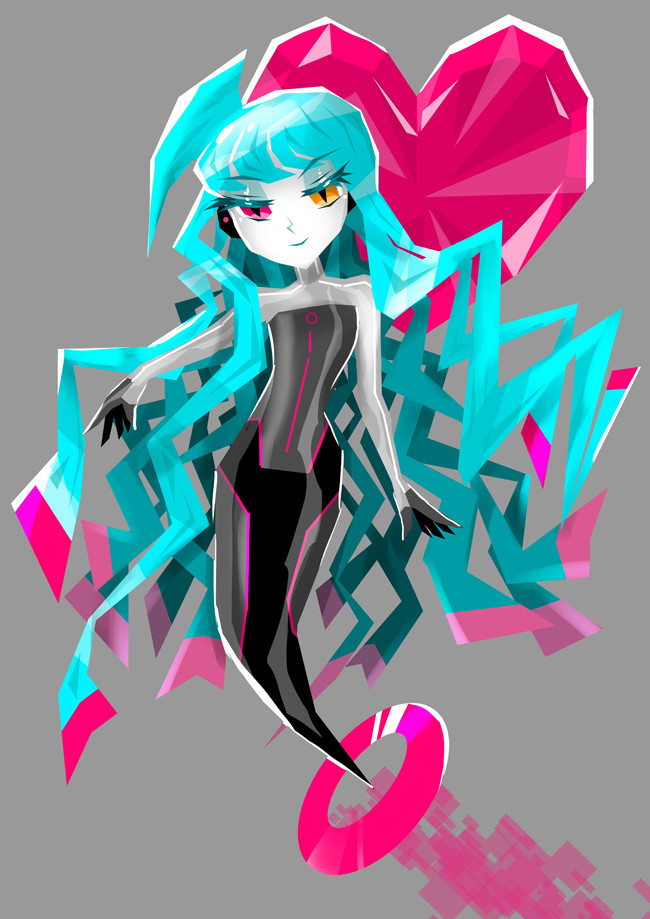 ArtStation - Cyber mermaid