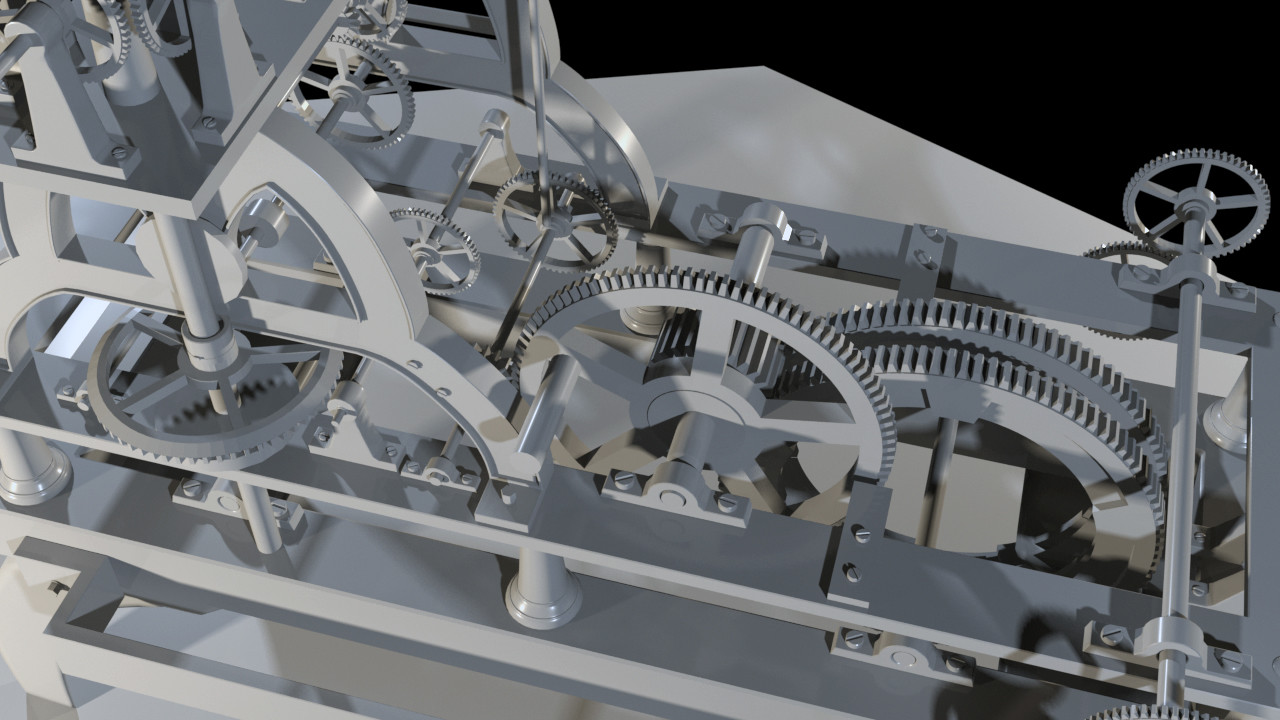 ArtStation - Clocktower Mechanism