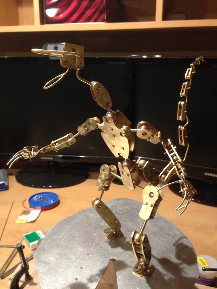 ArtStation - Godzilla puppet armature