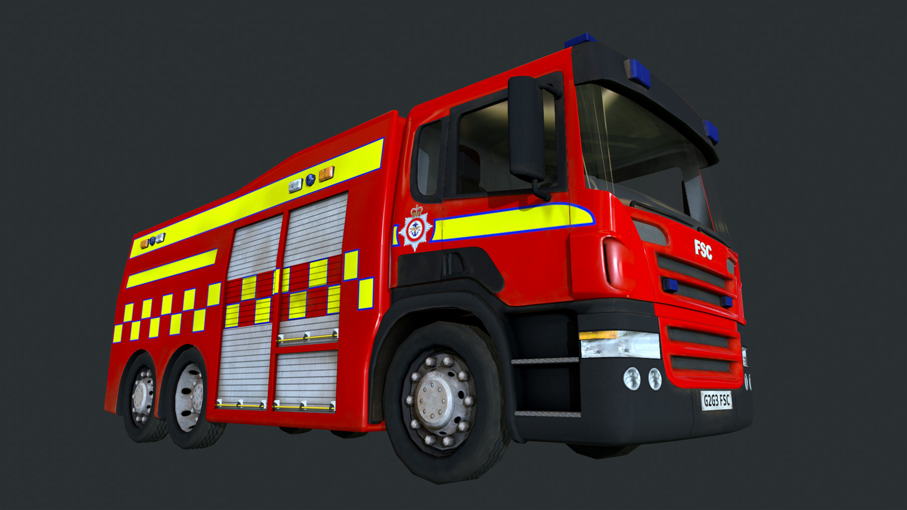 ArtStation - Fire Engine