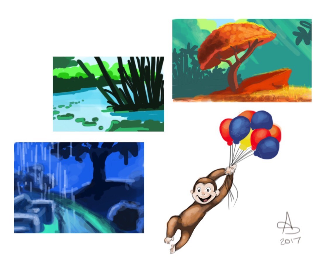 ArtStation - Curious George