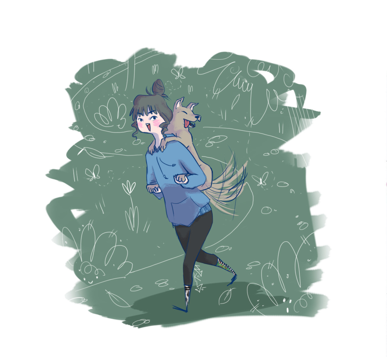 ArtStation - Stroll in the Park