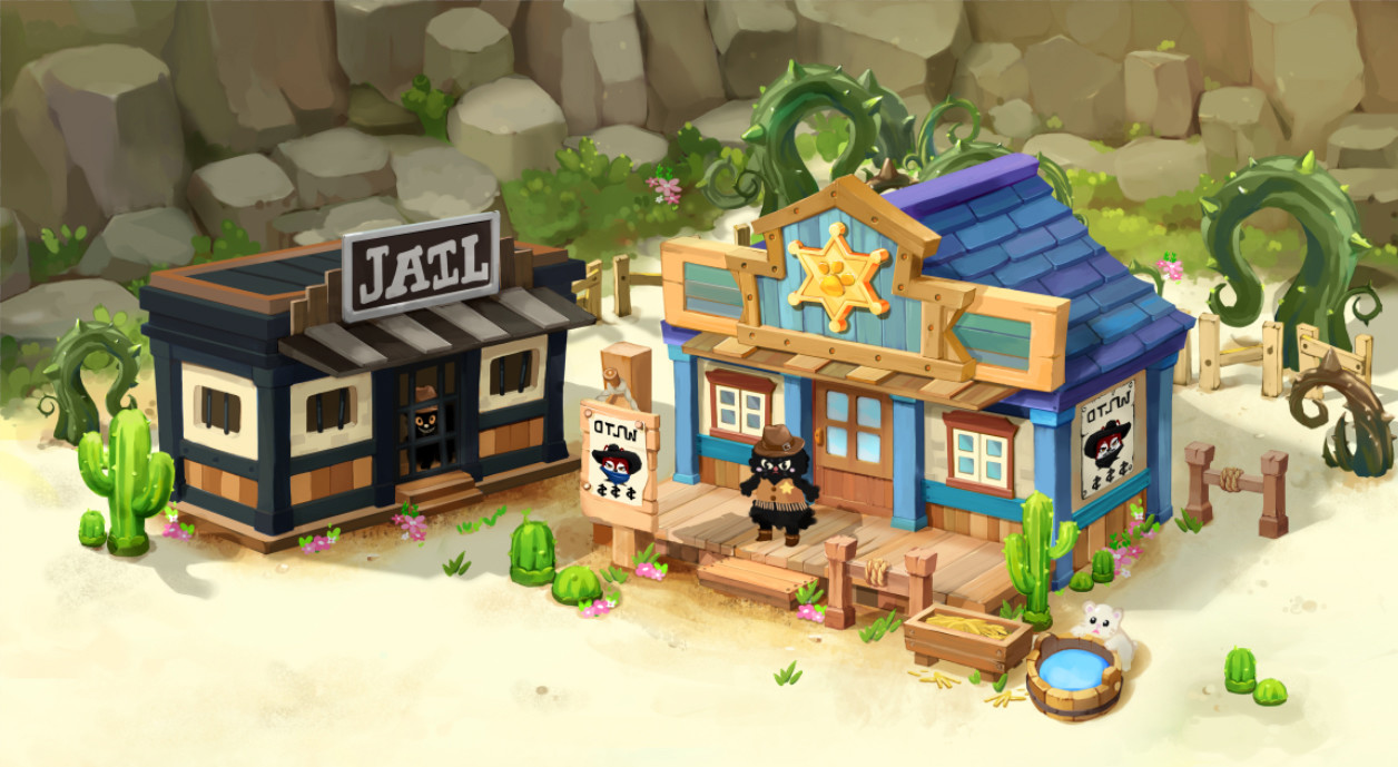 ArtStation - Cowboy Office