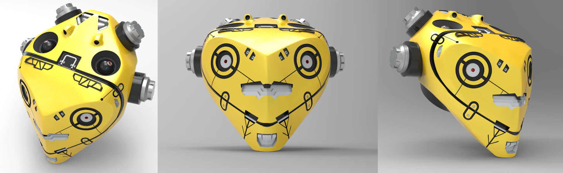 ArtStation - Robot Head