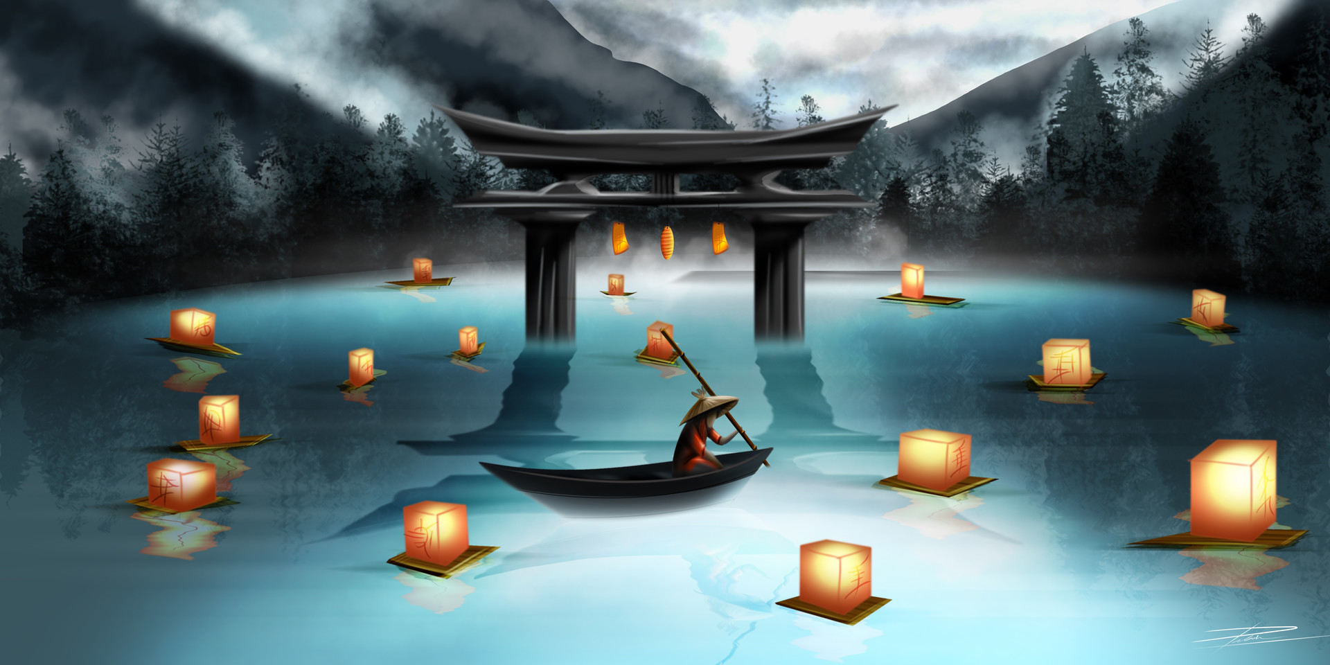 ArtStation - Pool of the sacred