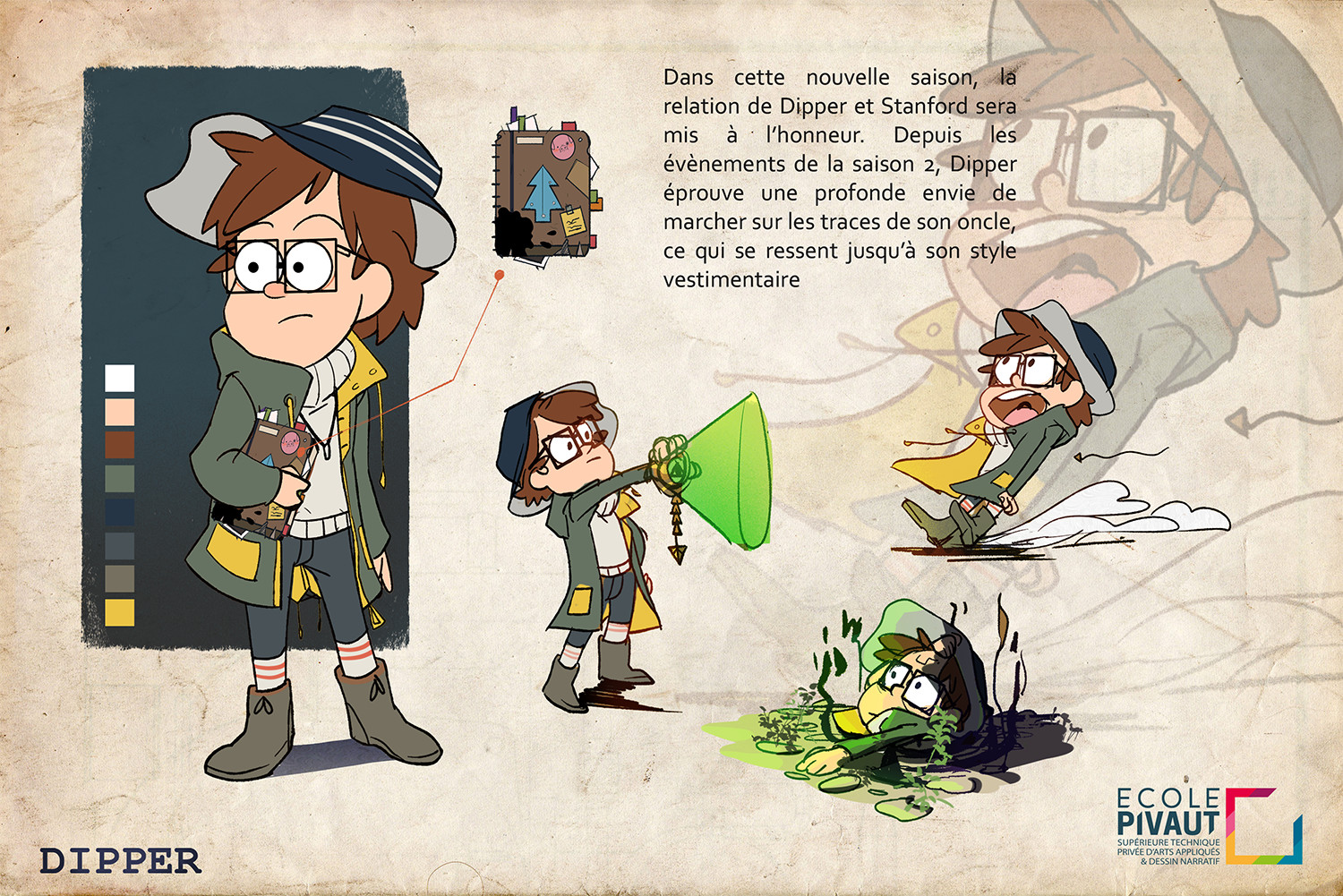 Gravity Falls Concept Art