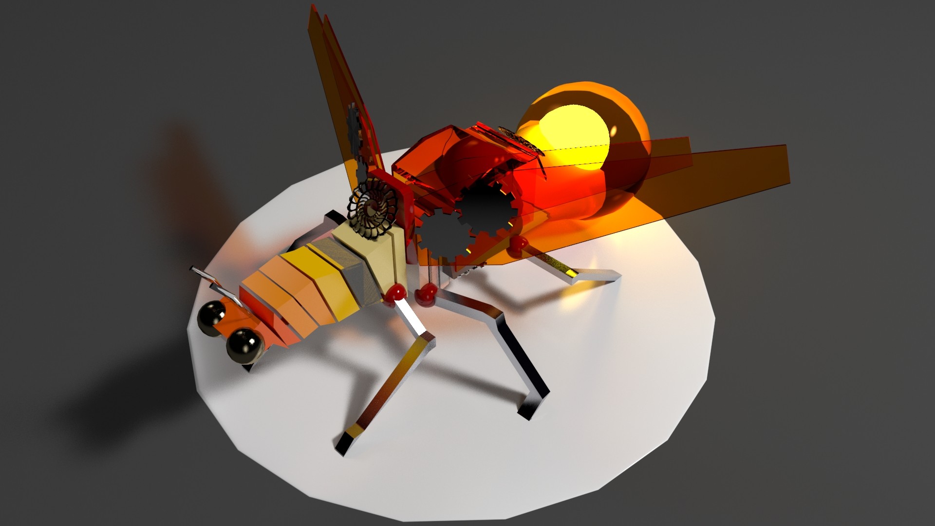 ArtStation - Firefly (3D model assignment)