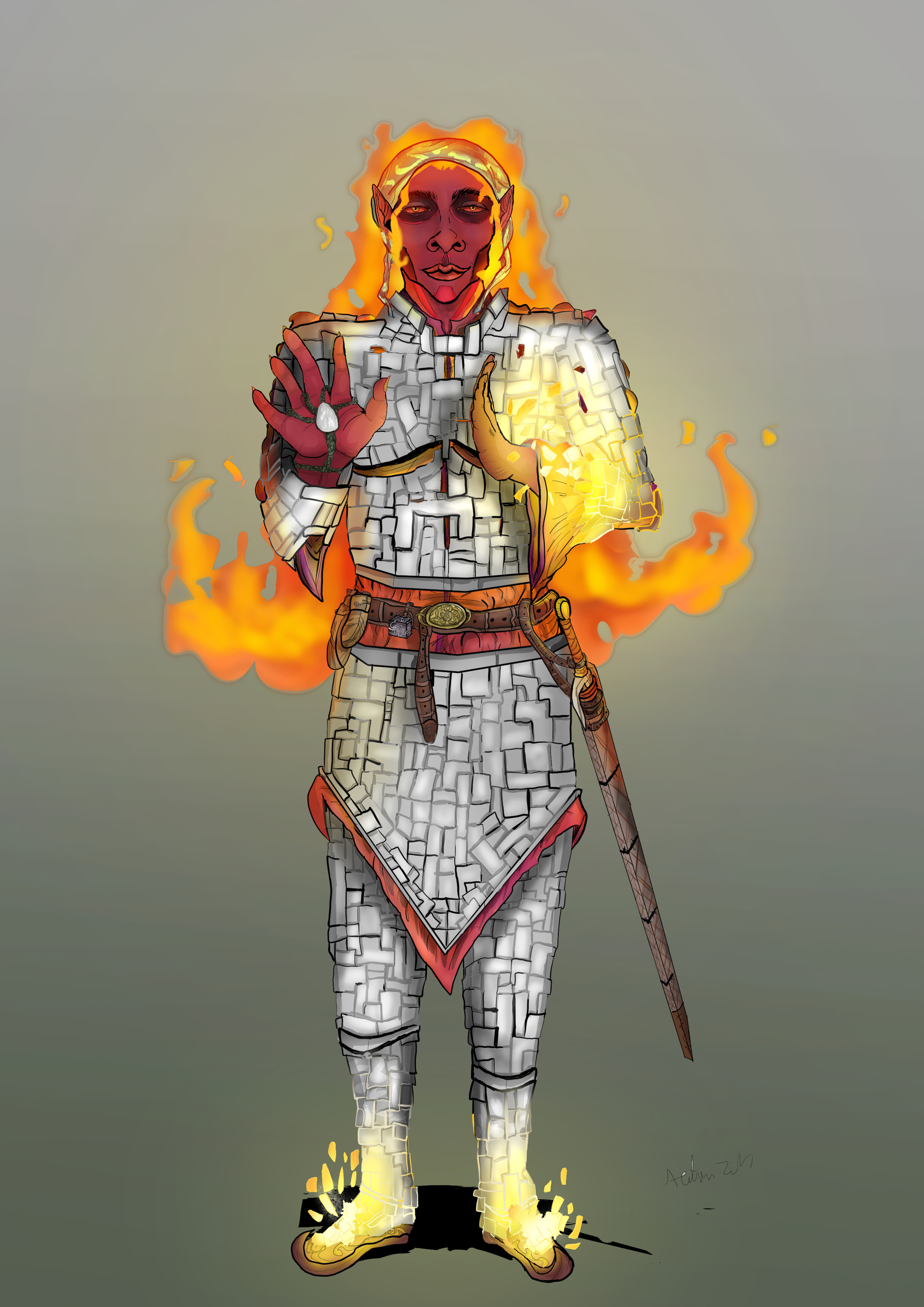 ArtStation - dnd characters private commission 5