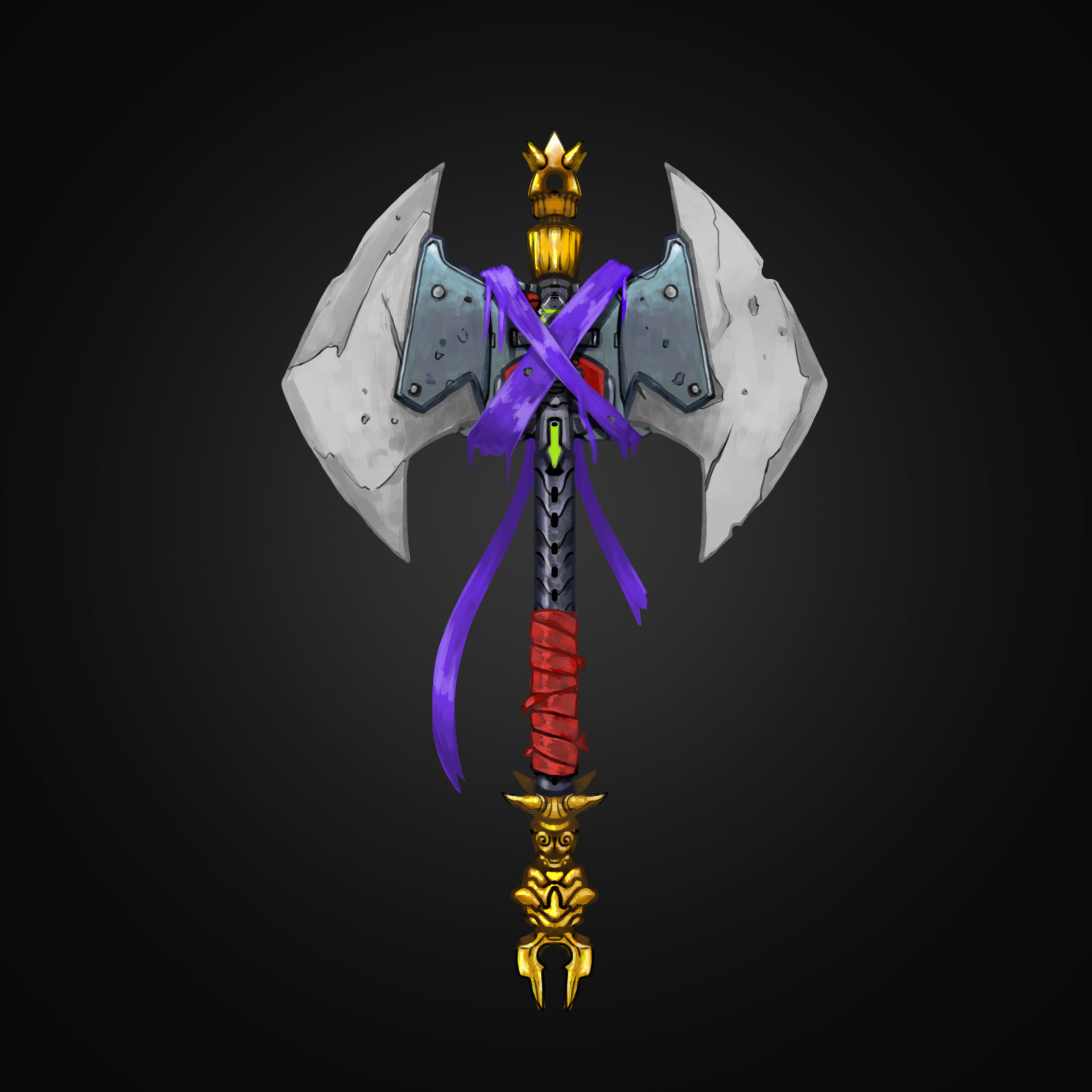 ArtStation - Battle Axe