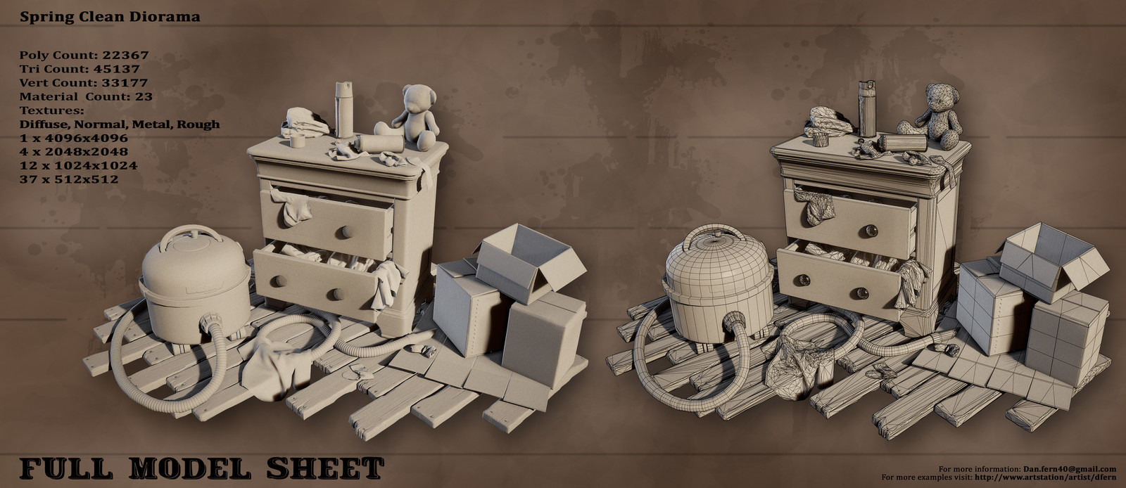 Daniel Fern - Spring Clean Diorama