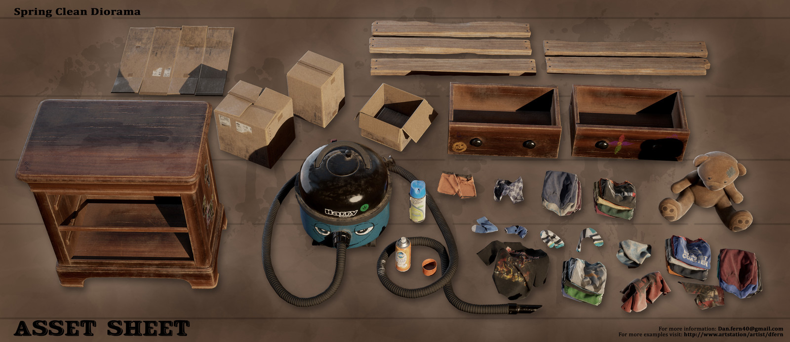 Daniel Fern - Spring Clean Diorama