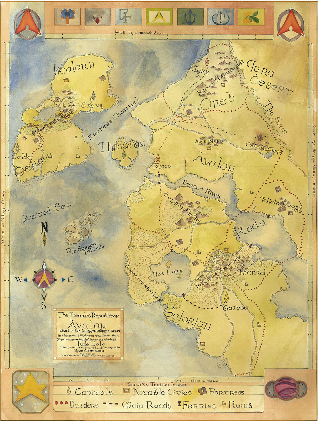 ArtStation - World Map