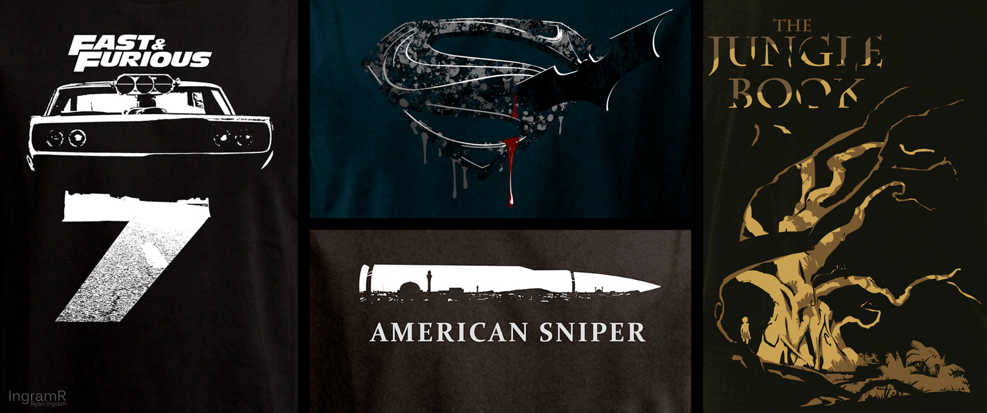 ArtStation - VFX Crew Shirt Designs for MPC