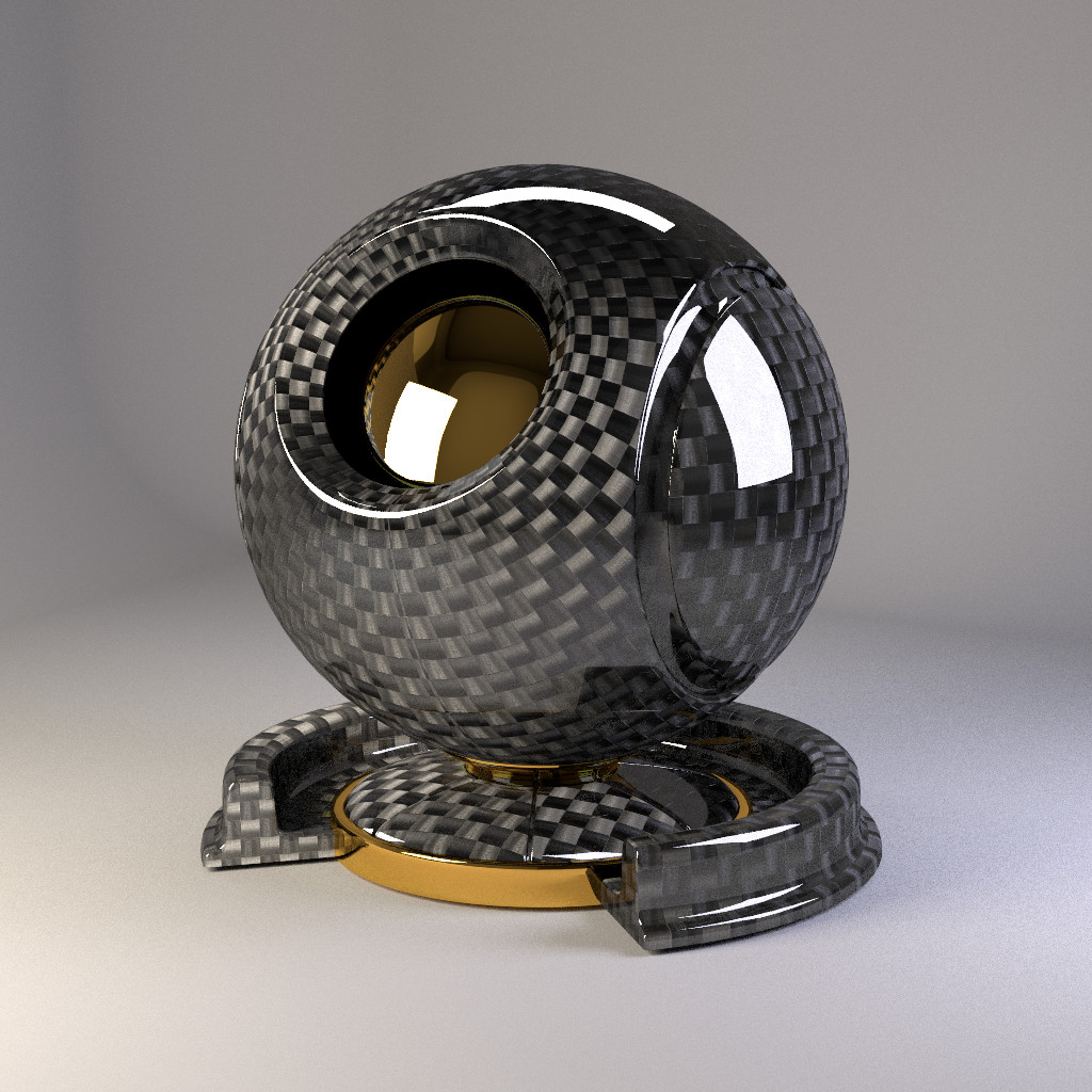 ArtStation - Carbon Fiber ball