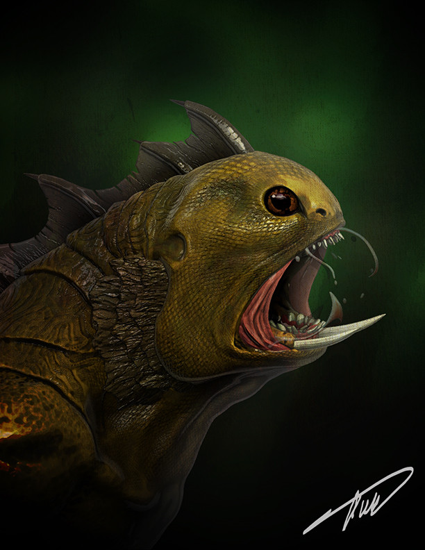 ArtStation - The Fishman
