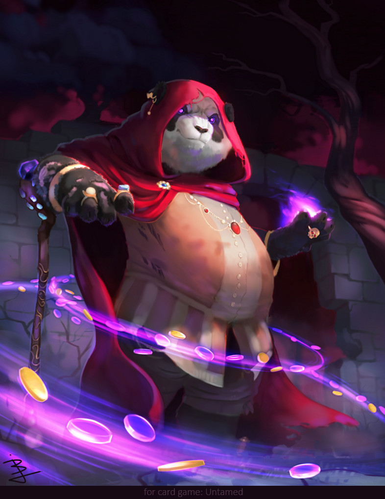ArtStation - Panda Mage