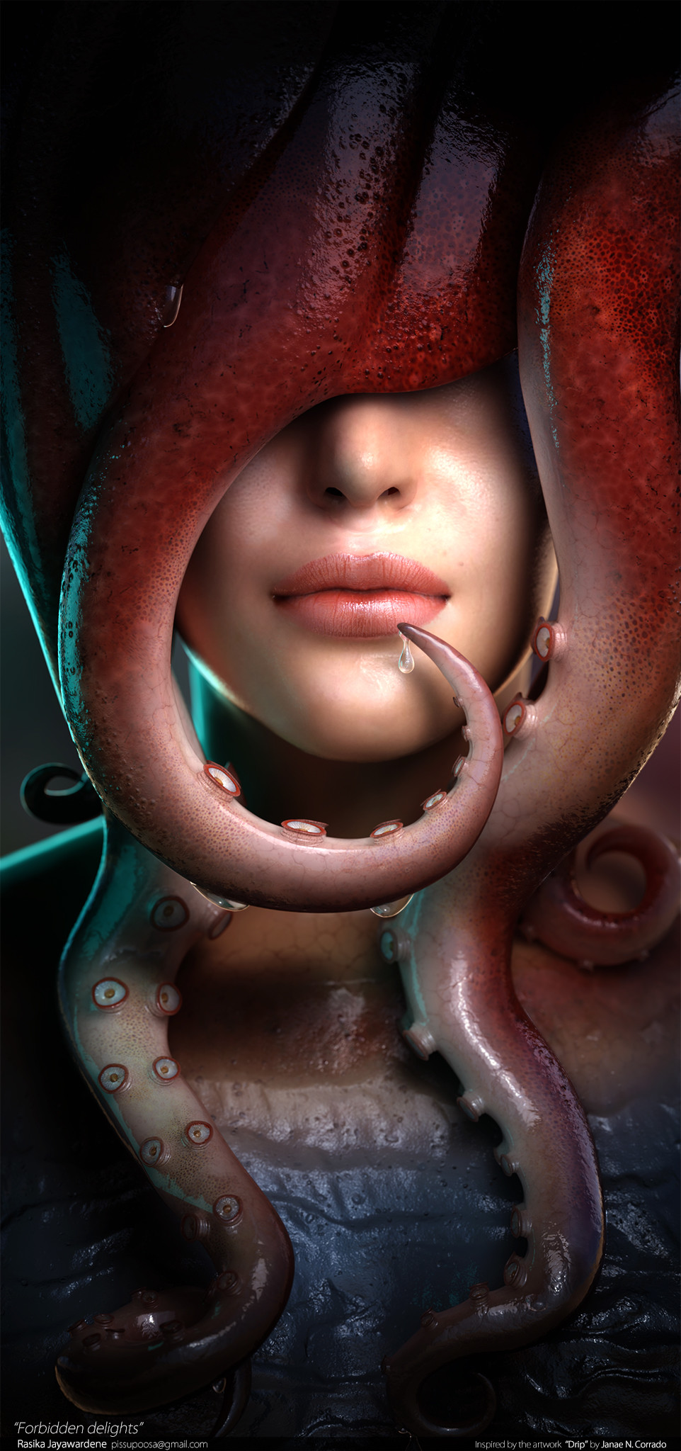 ArtStation - "Forbidden delights"