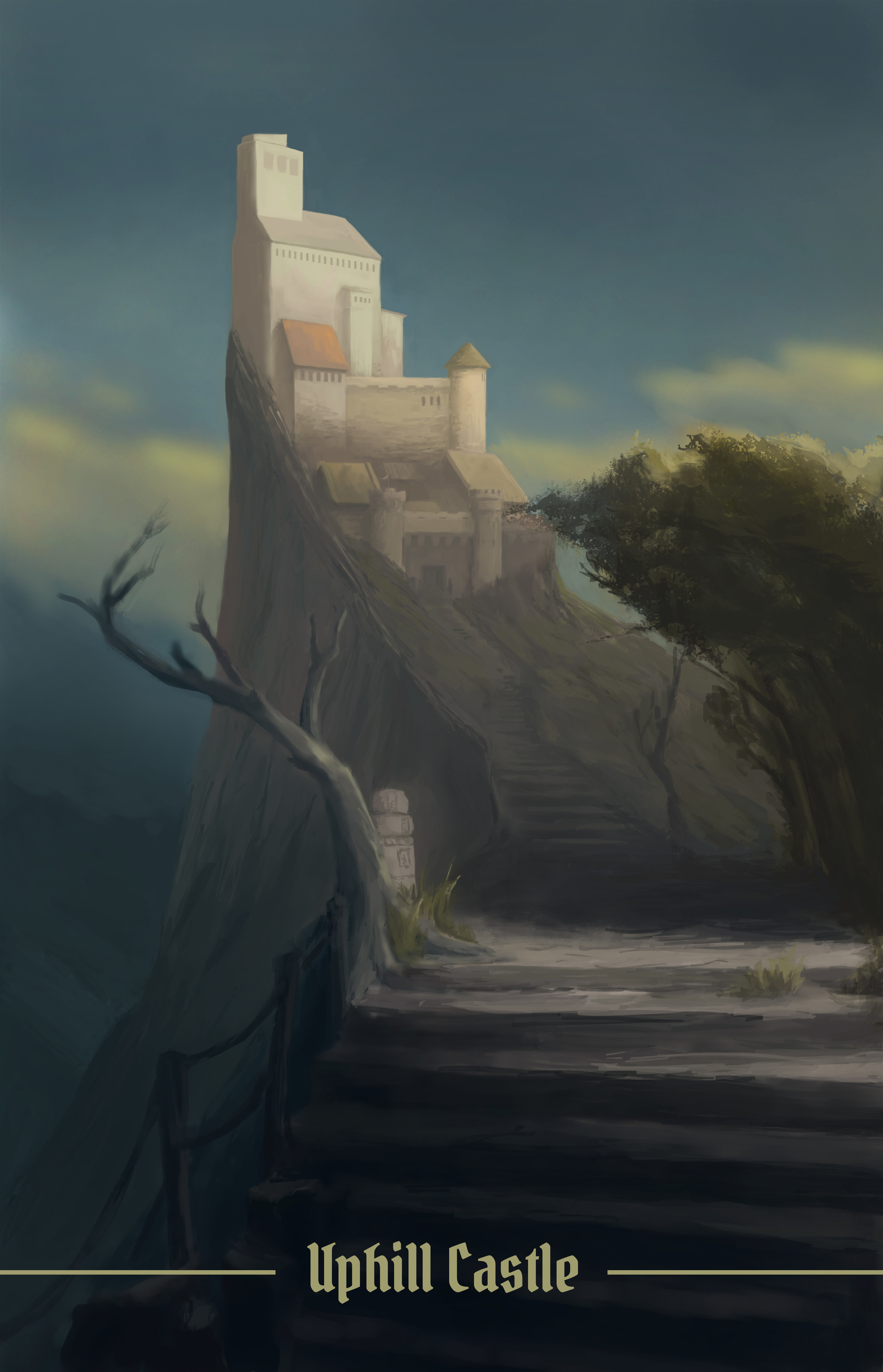 ArtStation - Uphill Castle