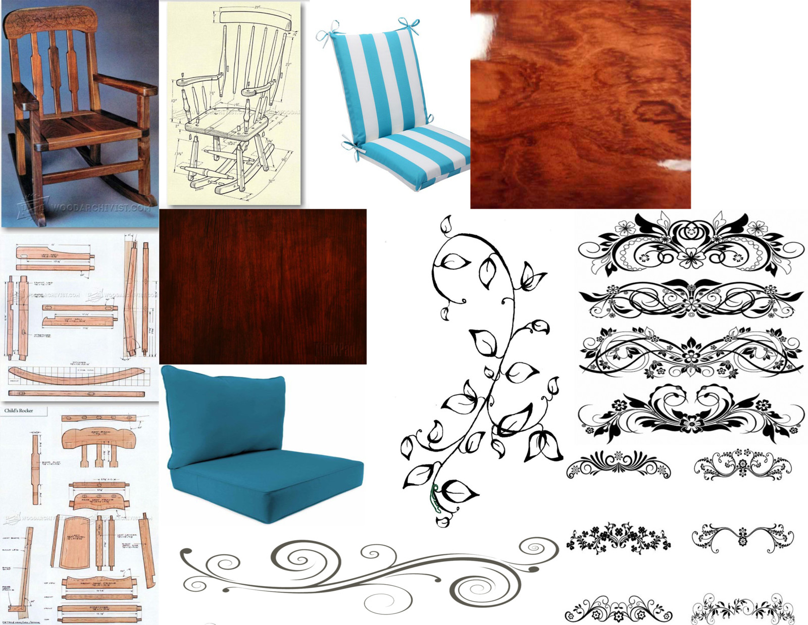 Maria Rivera - Grandma's little rocking chair.