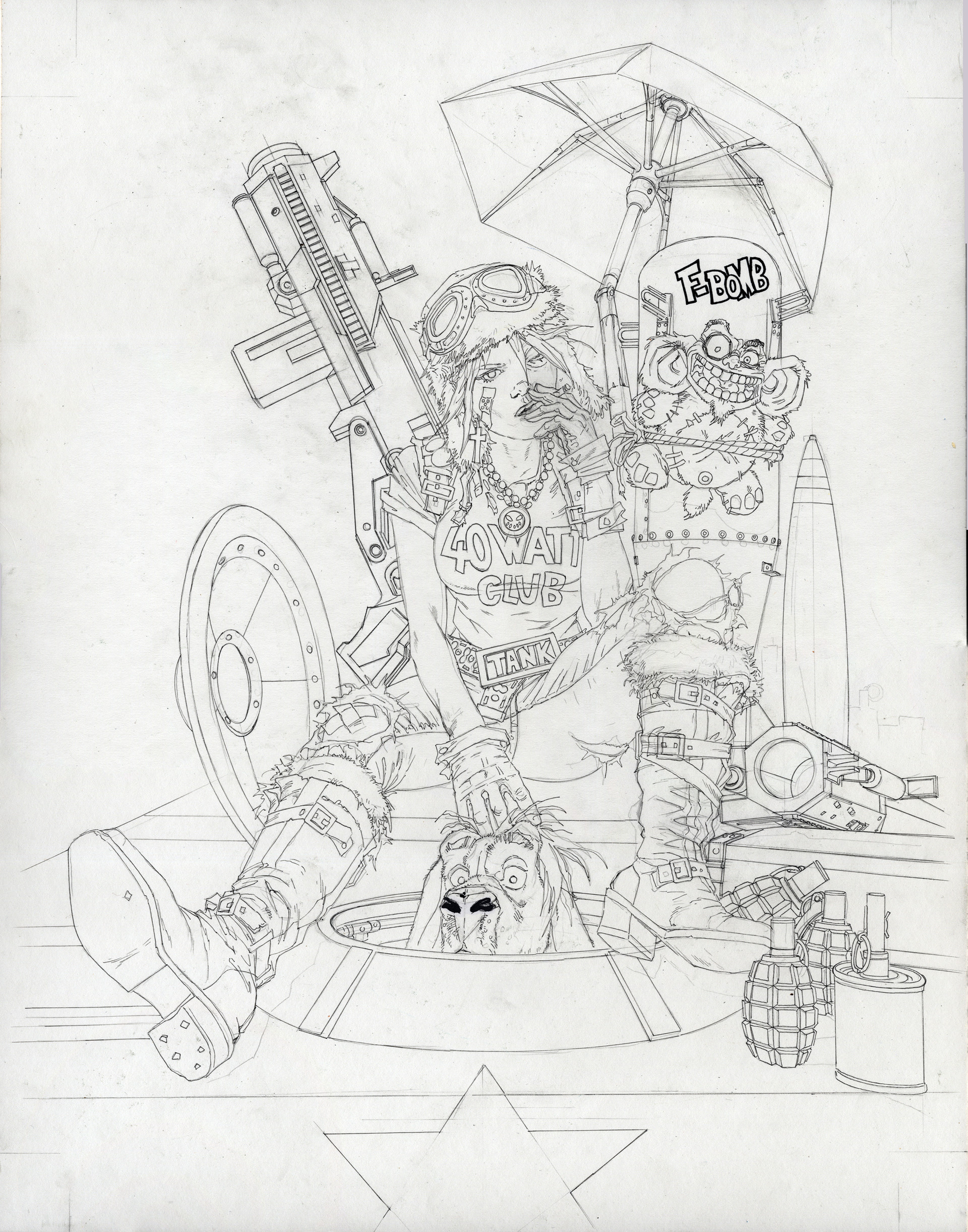 Greg Staples - Tank Girl