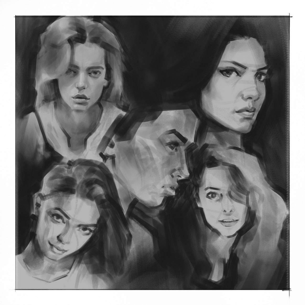 ArtStation - Face studies