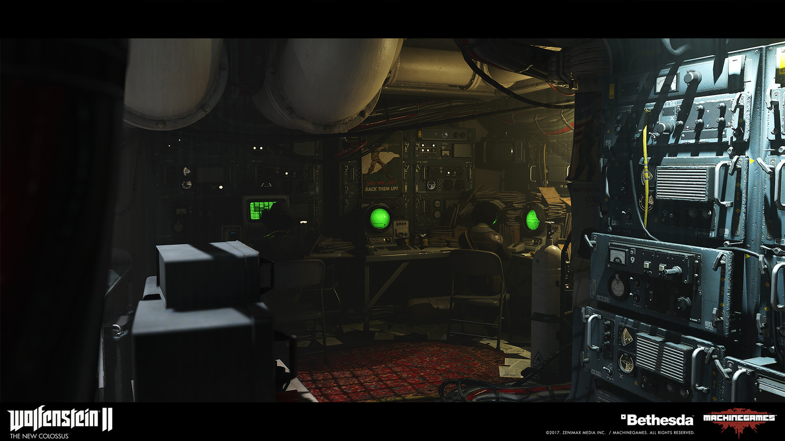 Fredrik Stertman - Wolfenstein 2 The New Colossus - Submarine