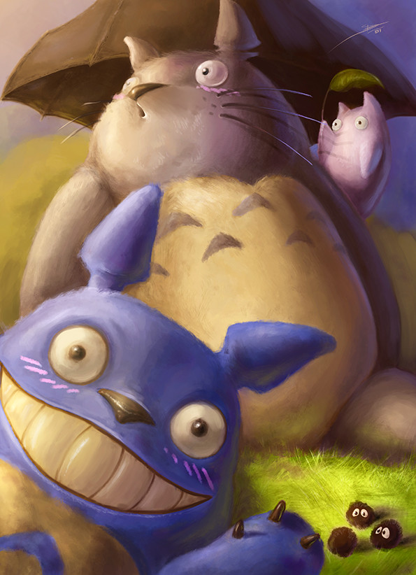 ArtStation - Totoro
