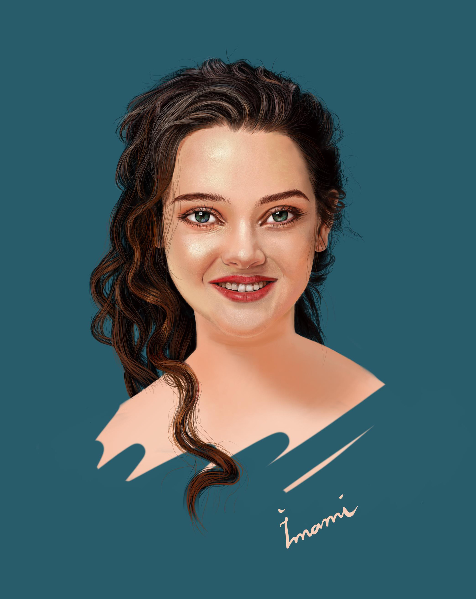 ArtStation - Beauty girl 2